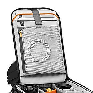 Lowepro Flipside BP 400 AW III Mirrorless and DSLR Camera Backpack - Black - with Rear Access - with Side Access - with Adjustable Dividers - for Mirrorless Like Sony α7 - LP37352-PWW