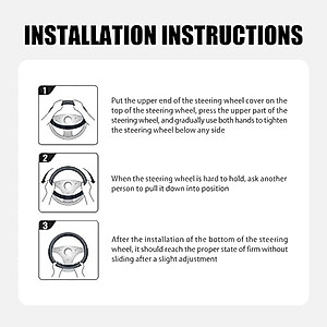 GKmow 1 PC Shiny Car Steering Wheel Cover, Breathable Anti-Slip Elastic Band Handle Cover Without Inner Ring, Universal Creative Decorative Accessory, Product Suitable for Most Car Models (Silver)