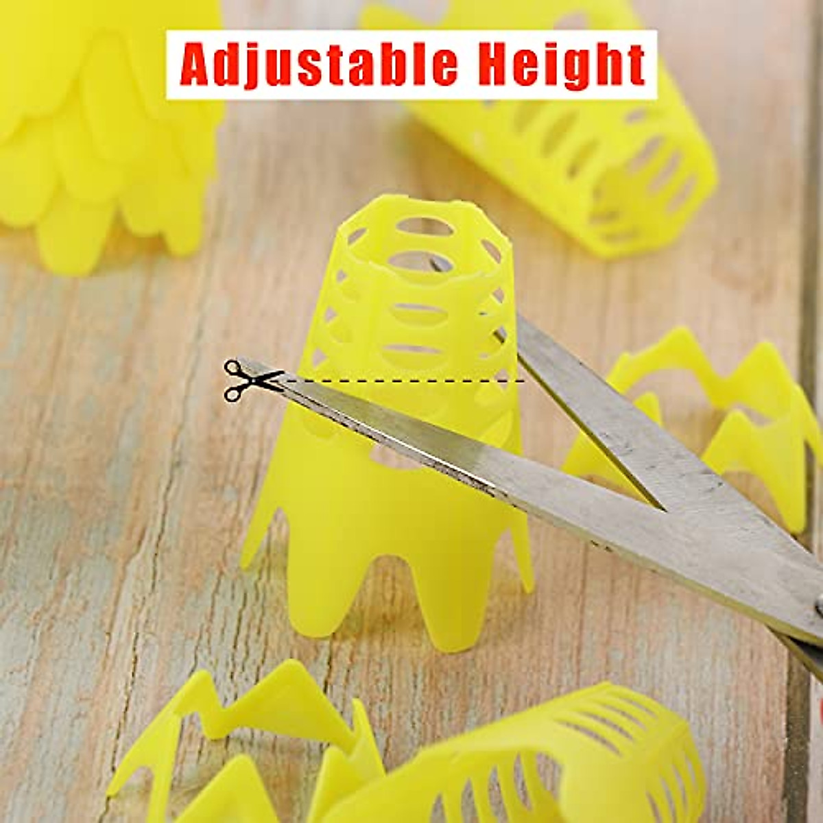 Golf Mat Tees, Golf Simulator Tees, Practice Golf Tees Perfect for Winter Turf and Driving Range, Home Golf Tees for Golf Training, Pack of 10 Tall + 5 Small