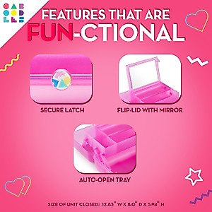 Caboodles On-The- Go Girl, Deep Pink Sparkle