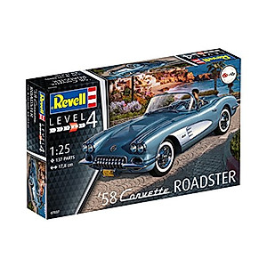 Revell Germany 07037 58 Corvette Roadster Model Kit Model Building Kit