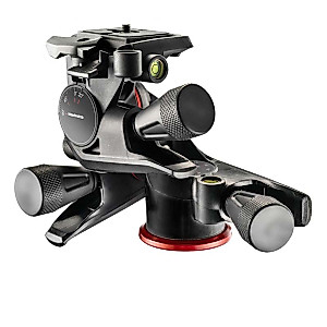 Manfrotto XPRO Geared 3 Way Pan/Tilt Head with Adapto Body