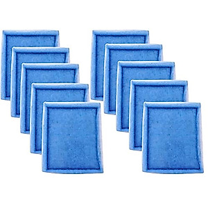 Yonice 10 Pcs Aquarium Filter Cartridge,Compatible for AquaTech 20-40/30-60 Power Filters,Replacement for AquaTech EZ-Change #3…