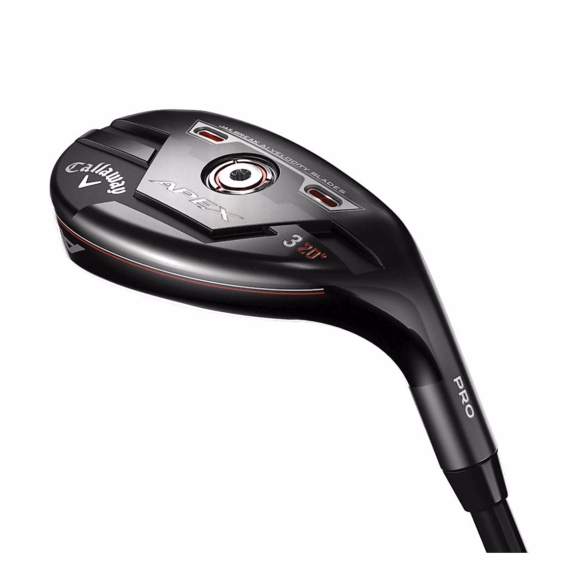 Callaway Golf 2021 Apex Pro Hybrid (Left-Handed, Stiff, 4 Hybrid) , Black