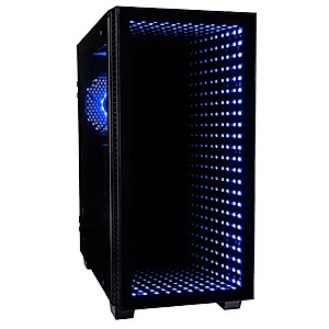Empowered PC Continuum Micro Gaming Desktop - AMD Quad Core Ryzen 3 5300G Processor with AMD Radeon Graphics, 16GB RAM, 512GB NVMe SSD, WiFi, Windows 11 Home - RGB Gamer Computer