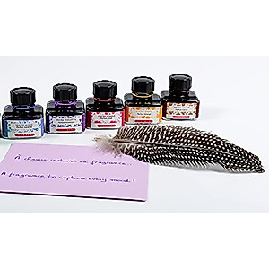 Herbin Georges Lalo 13710T Scented Ink Lavender, 30 ml, 4.90 x 4.90 x 5.20 cm, Violette