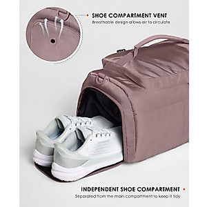 Uselike Gym Bag for Women and Men, 30L Workout Travel Backpack with Shoe Compartment, Sports Duffel Bag with Multiple Pockets