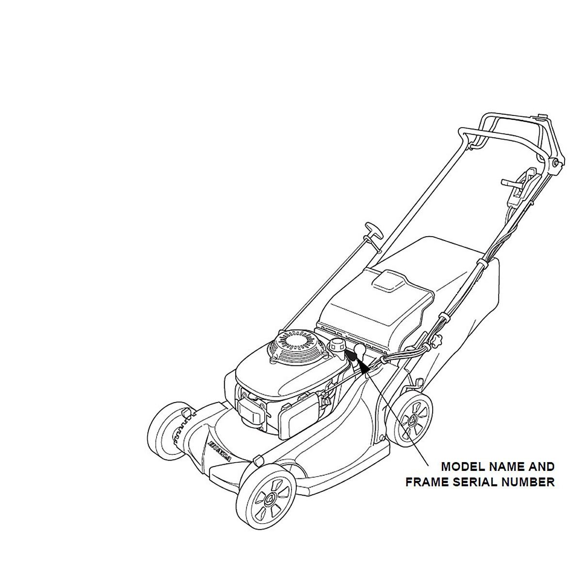 Genuine OEM Honda HRZ216TDA Walk-Behind Lawn Mowers Rear Drive Wheel