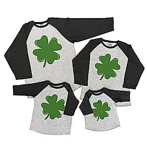7 ate 9 Apparel St. Patrick's Day Shirts - Clover Grey Shirt 5T