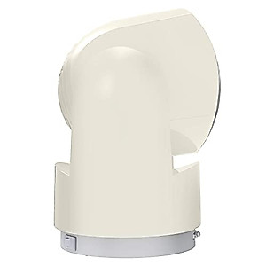 Vornado Flippi V10 Compact Oscillating Air Circulator Fan, Vintage White (Renewed)