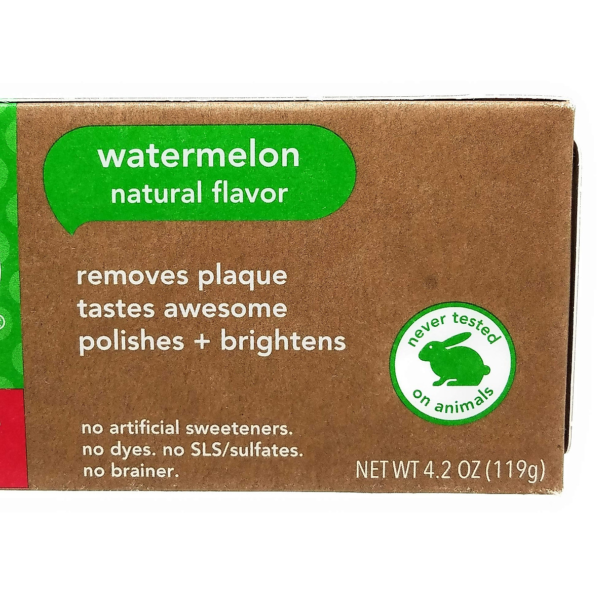 Hello Products LLC - Tpst Natural Wtrmln Flrd Free - Case of 6-4.2 OZ