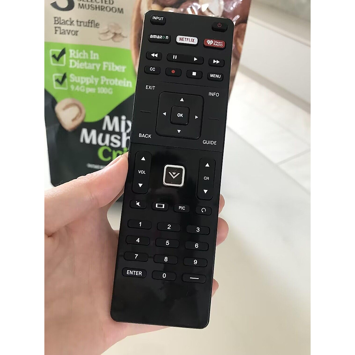 Remote Control Replacement for Vizio Smart TV D28H-D1 D32H-D1 D40-D1 D43-D2 D48-D0 D48f-E0 D60-D3 D70-D3 D32f-E1 D43f-E2 D39f-E1 D43f-E1 D48f-E0 D50f-E1 E40X-C2 E43-C2
