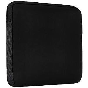 Amazon Basics 11.6-Inch Laptop Sleeve, Protective Case with Zipper - Black