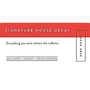 Sarasota Coffee Signature Breakfast Blend Coffee, Medium Roast, Office Coffee Shop Coffee, Bulk Coffee, 5 Lb Bag (Decaf, Whole Bean)