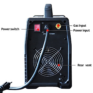 HANSNOKTECH TIG200PV TIG Welder, AC/DC 200Amp Digital LCD Display IGBT Pulse TIG/Stick Welder, Dual Voltage 220V/110V, Arc Welder, TIG Welding Machine with Torach Accessories (Tig200PV)