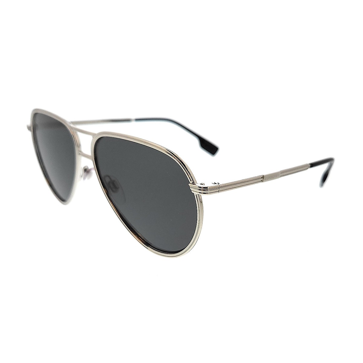BURBERRY Sunglasses BE 3135 100587 Scott Silver Dark Grey