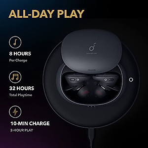 Soundcore by Anker Liberty 2 Pro True Wireless Earbuds, Bluetooth Earbuds, ACAA Dynamic Driver and Armature Driver, in-Ear Studio Performance, 8H Playtime, HearID Personalized EQ, Wireless Charging