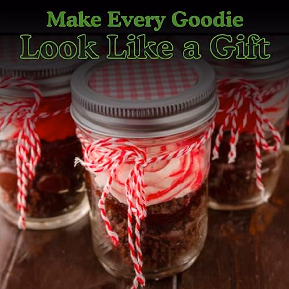 Regency Wraps Baker's Twine Cone, Colorful String for Tying Pastry Boxes, Wrapping Baked Goods, Gifts and DIY Crafts, 2,046 ft, Pack of 1, Red/White