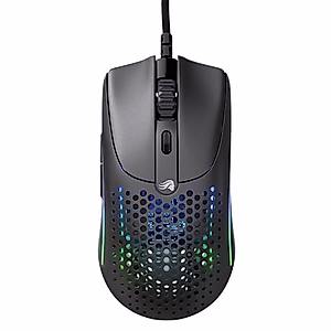 Glorious Gaming Model O 2 Wired Gaming Mouse - 59g Ultralight, FPS, 26,000 DPI, Motion Sync, 80M Click Rated Switches, 6 Programmable Buttons, Ambidextrous, RGB, PTFE Feet - Black