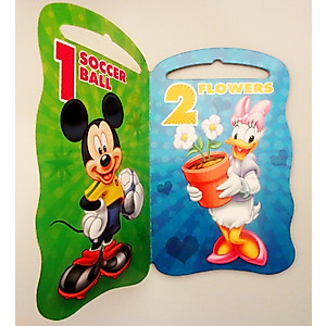 Disney Mickey and Friends Baby Beginner Board Books (Set of 4 Shaped Board Books)