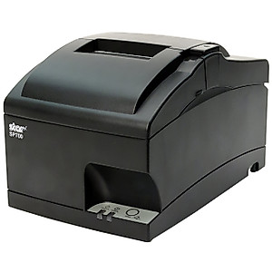Star Micronics SP742ME Ethernet (LAN) Impact Receipt Printer with Auto-cutter and Internal Power Supply - Gray