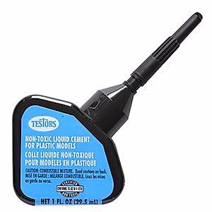Testors Model Railroad Non-Toxic Plastic Cement/Glue/Adhesive (Plastic Joints)