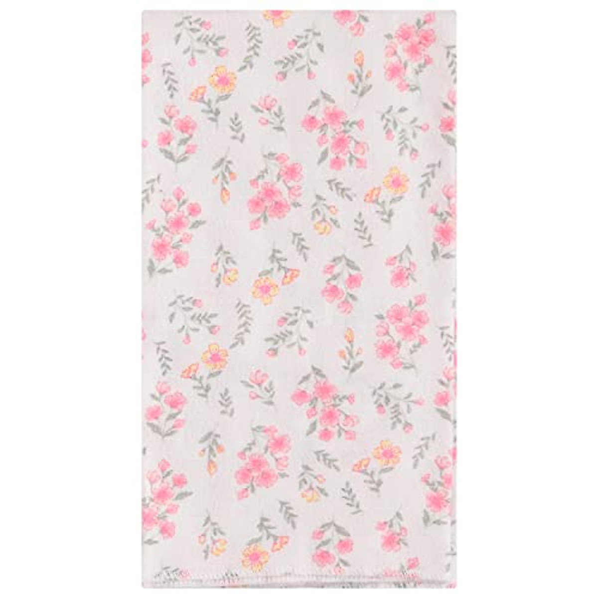 Buttons and Stitches Cudlie 4 Pack Receiving Blankets, Soft Receiving Blankets for Baby Boy and Baby Girl