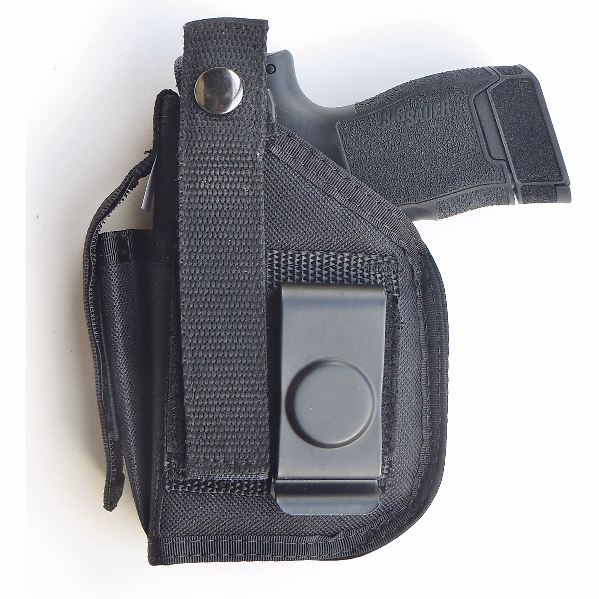 Federal Holsterworks Belt Clip-on Holster for Sig Sauer P365 & P365 SAS Models Without Laser or External Optics, black