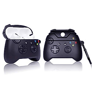 Oqplog for Airpod Pro 2019/Pro 2 Gen 2022 for AirPods Pro Case 3D Cute Fun Cartoon Character Air Pods Pro Cover Design for Men Girls Teen Boys Unique Kawaii Trendy Silicone Cases – Black Controller