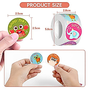 1000 PCS Teacher Stickers for Kids, Reward Stickers, 16-Specialized-Design Stickers for Teachers Elementary School - Classroom Stickers, Potty Training Stickers, Motivational Sticker