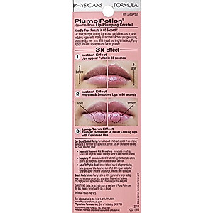 Physicians Formula Lip Plumper Gloss Formula Plump Lip Potion Needle-Free Lip Plumper Gloss Cocktail Shade Extension,Pink Crystal Potion,Lip Enhancer,Fuller Lips