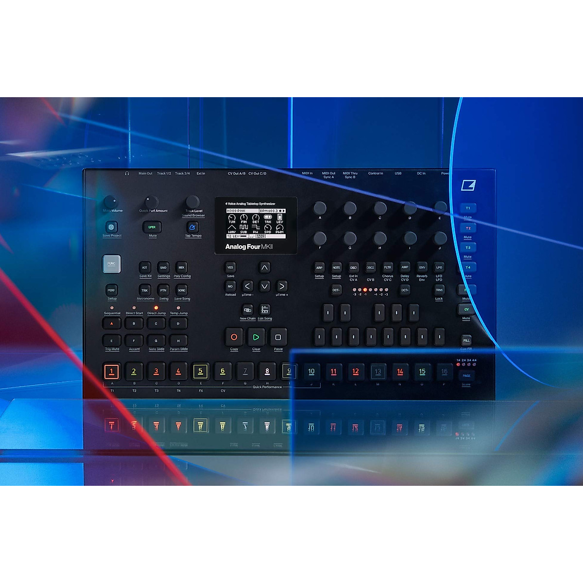 Analog Four MKII Tabletop Analog Synthesizer