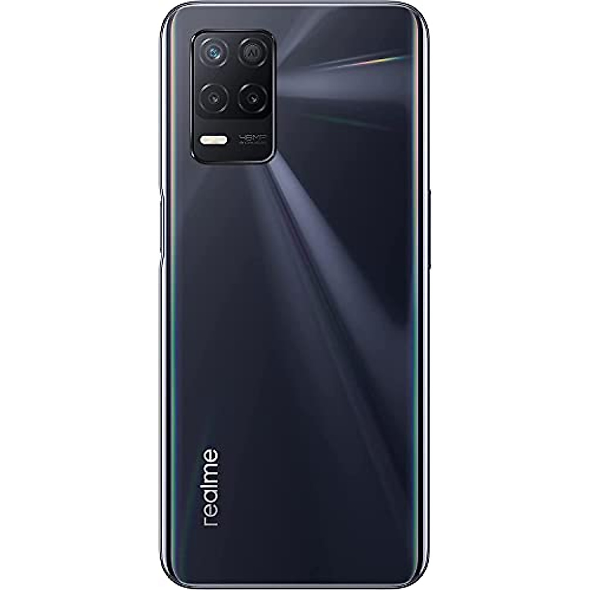 realme 8 5G + 4G Volte GSM Unlocked Global USA Latin Europe Octa Core 48MP Triple Camera (NOT Verizon/Boost/CDMA) (Black Supersonic, 128GB+4GB)