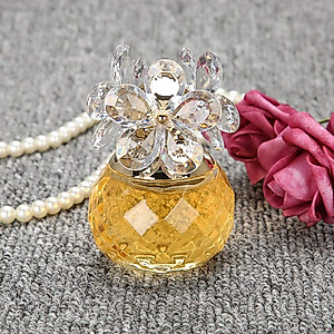 Yosoo Perfume for Women, Flower Perfume for Women Ladies Perfume Small Bottles of Perfumes Perfume Sampler Sets for Women Secret Perfume Longlasting Flower Wood Fragrance Perfume 60ml (Gold)