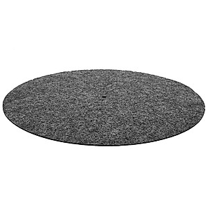 Turntable Platter Mat Slip Mat Anti-Vibration Pad Improves Sound & Performance for Record Players(Black)