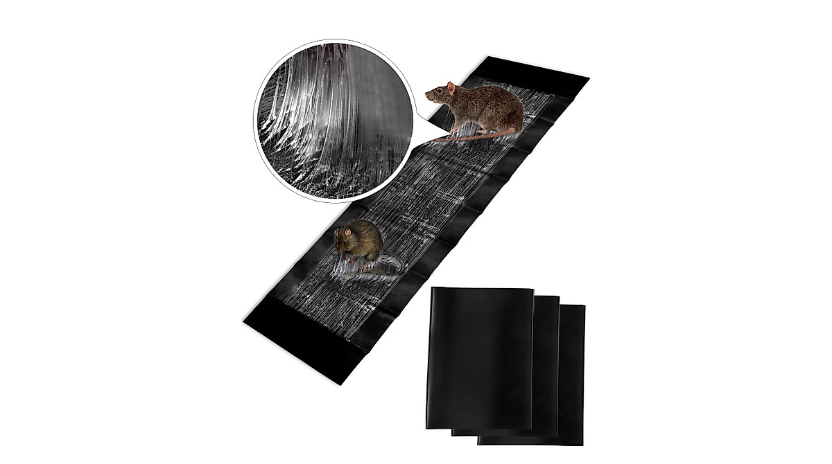 SEEKBIT Extra Large Sticky Traps - 3 Pack for Rodent Control