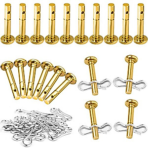 20 Pcs Shear Pins and Cotters Pins for Snowblower - 738-04124 and 714-04040 Replacement Shear Pins Cotters Pins Kits