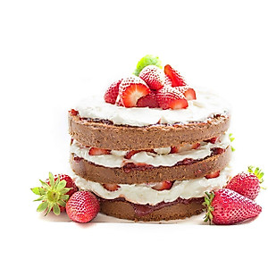 HULISEN Biscuit Cutter Set (3 Pieces/Set), Stainless Steel Round Cookies Cutter with Handle, Professional Baking Dough Tools, Gift Package