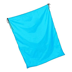 Colcolo Single Bag Waterproof Drawstring Storage Pouch Carry Sack Organizer, Blue, 50x70cm