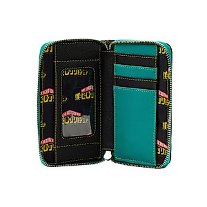 Loungefly My Hero Academia Deku Zip Wallet Standard