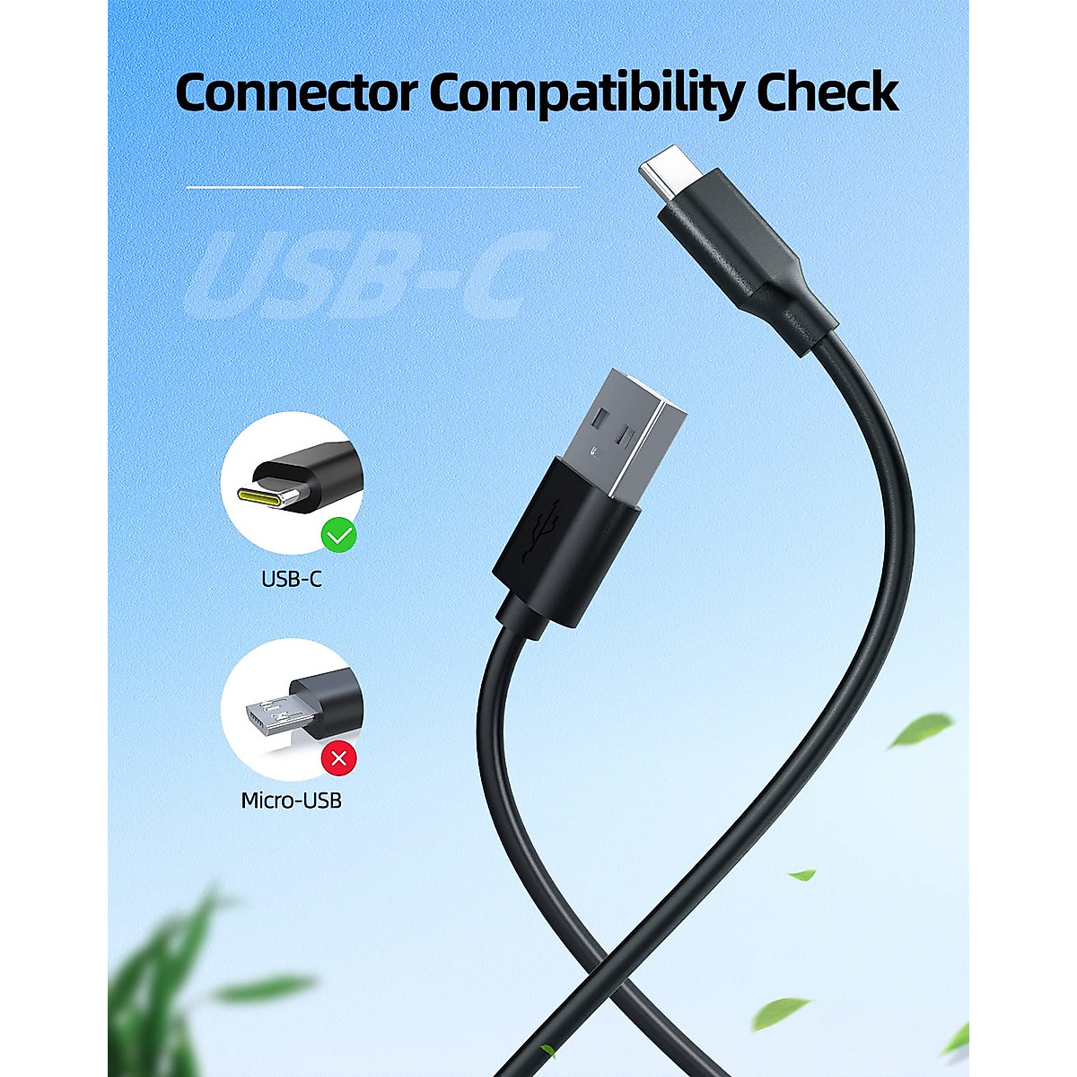 Dexpt 5FT Fast Charger-Cord Cable Fit for JBL Charge 5, Flip 6, Tuner 2,GO 3,Pulse 5, Charge 5 Tomorrowland Edition Bluetooth Speaker USB C Type C Charging Power Adapter Supply