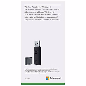 Microsoft Xbox Wireless Adapter for Windows 10