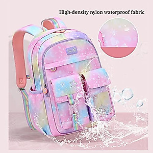 Backpack for Girls School Bag Primary Student Bookbags Cute Backpack for Elementary School Backpacks for Girls