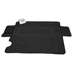 1Love Professional Sauna Blanket Zero EMF Technology, Durable Waterproof Nylon - Black, Far Infrared Therapy, 360° Complete Coverage
