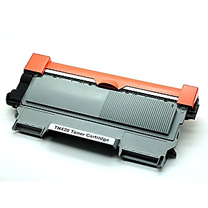 Compatible Replacement Laser Toner Cartridge for Brother TN450/TN420, Compatible with Brother Printers HL 2240D/2250DN HL-2130,for Lenovo LT2441/ LT2461 [Black, 4 Packs]
