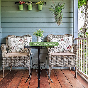 FAKEGREEN Artificial Plants, 57 Inch Fake Hanging Plants Mixed Faux Ferns Leaves Greenery Foliage Plant with Real Looking Pine Cone, Moss and Roots for Home, Room, Garden, Office, Party Decor