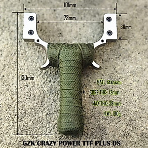 GZKBAND Crazy Power TTF Plus DS (Double-Screw Version)
