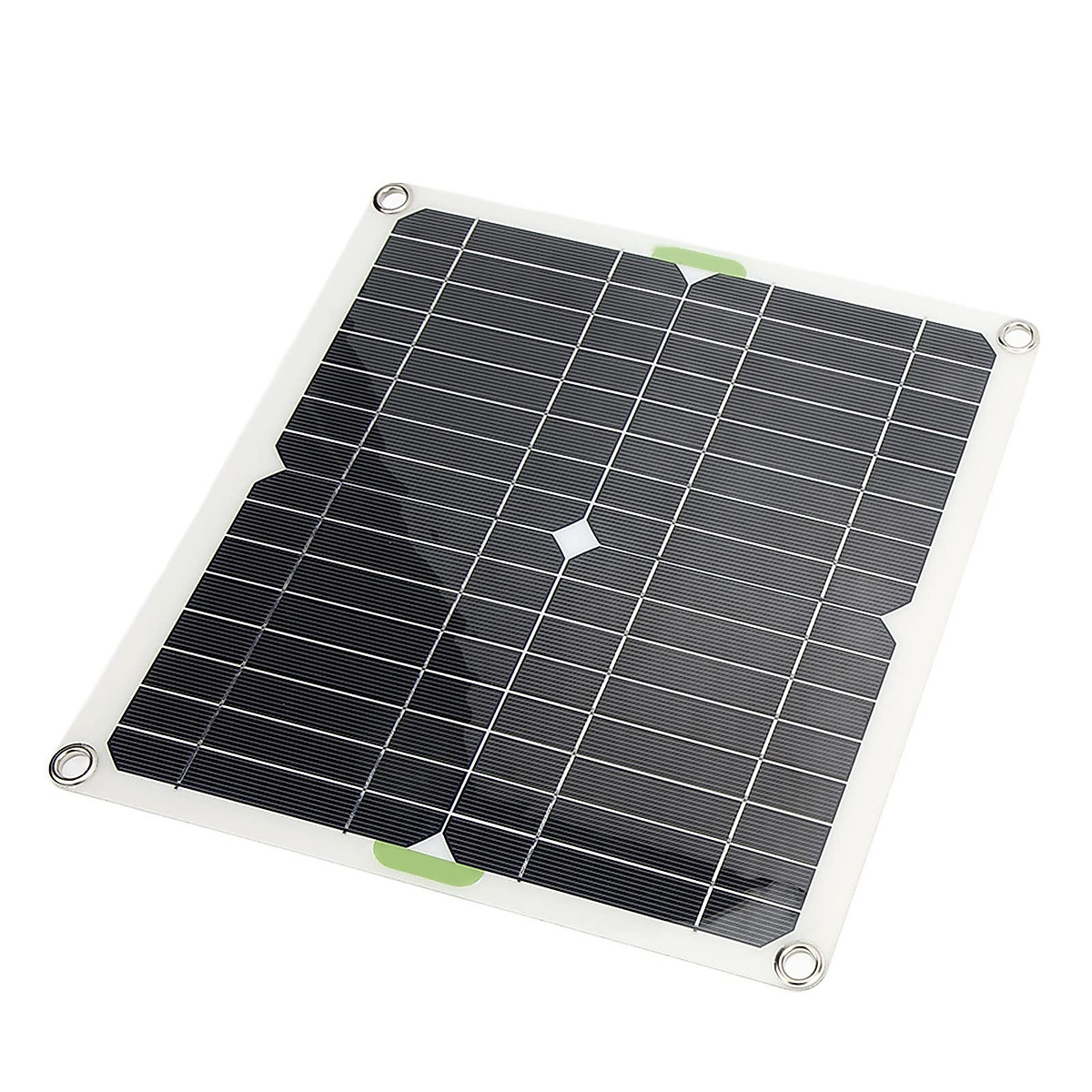 Portable Solar Panel Kit - 200W 12V Monocrystalline Solar Panel Kit, IP65 Waterproof Solar Battery with Battery Clip, Cigarette Lighter Wire, 10 in 1 USB Harness