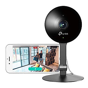 Kasa Indoor Camera by TP-Link, Rolling 2-day video history for 2-Yr Free, 1080P w/ Night Vision, 2-Way Audio, Motion Detection for Pet Baby Monitor, Works with Alexa & Google Home (KC120)