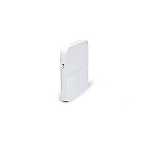 Aeotec WallMote Quad, Wireless Zwave on Off Switch, Z-Wave Plus Enabled, 4 Zwave Button, 16 Scene Wall Switch with Remote Control, Work with Z Wave Hub